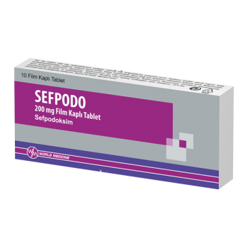 SEFPODO 200 mg 10 Film Tablet - TK İlaç