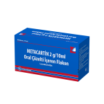 METACARTİN 2 g/10 ml Oral Çözelti İçeren Flakon - TK İlaç