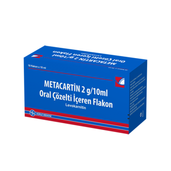 METACARTİN 2 g/10 ml Oral Çözelti İçeren Flakon - TK İlaç